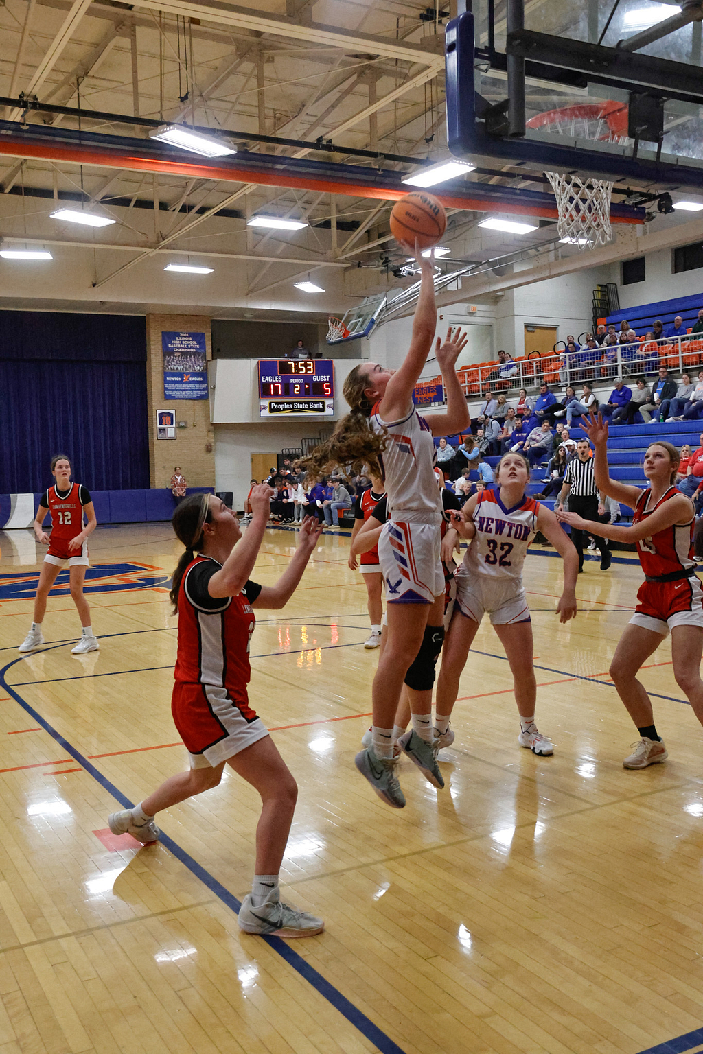 Lady Eagles Roll Past Lawrenceville at Home – Jasper County Daily News