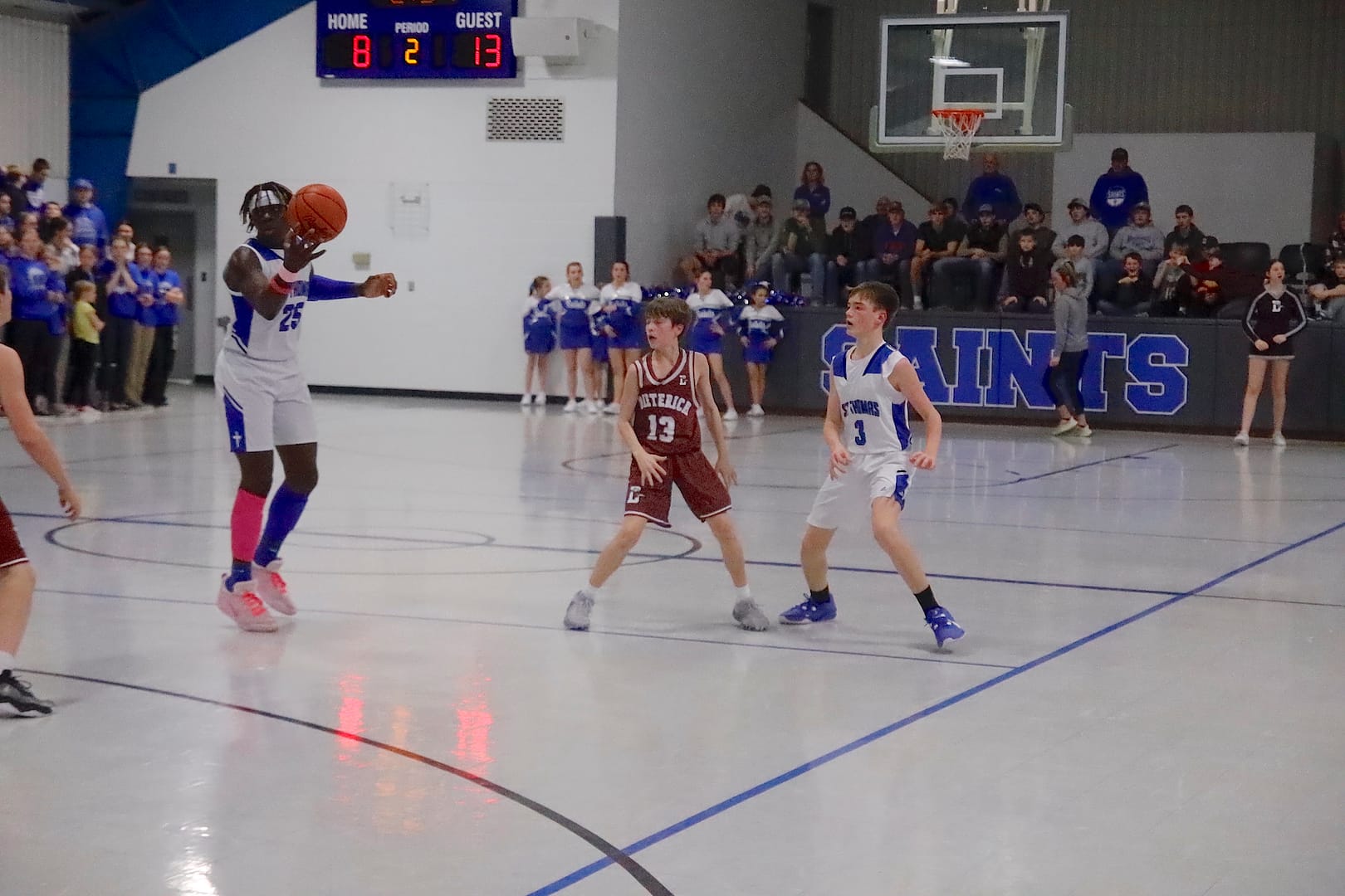 8th Grade Recognition Night for St. Thomas Basketball and Cheer ...