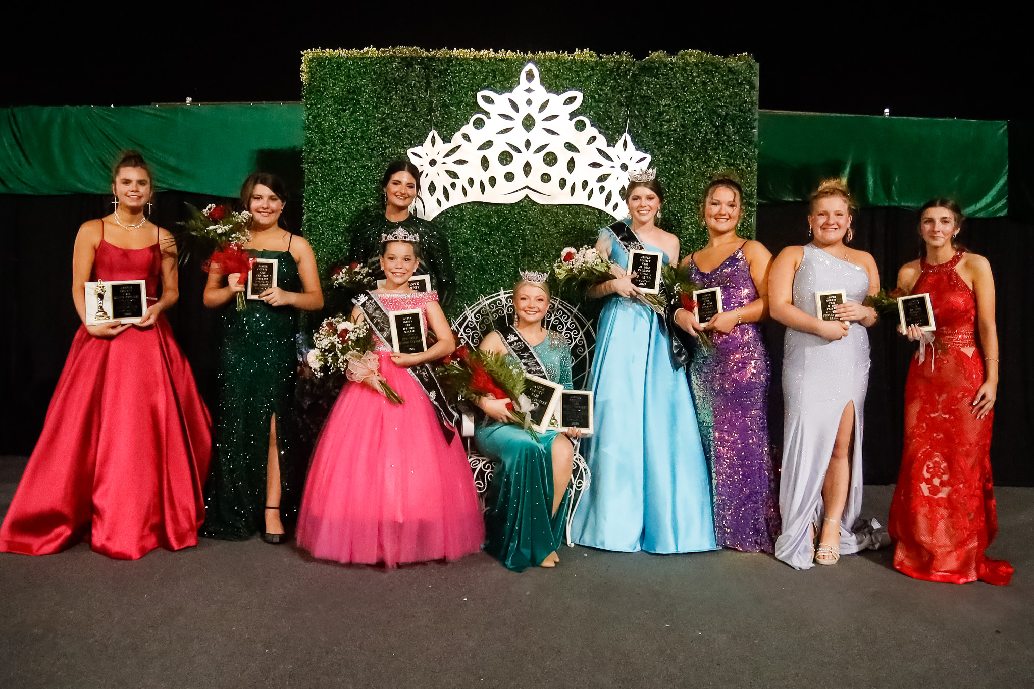 Madalyn Rauch Crowned Miss Jasper County Fair Queen, Jordyn McClure ...