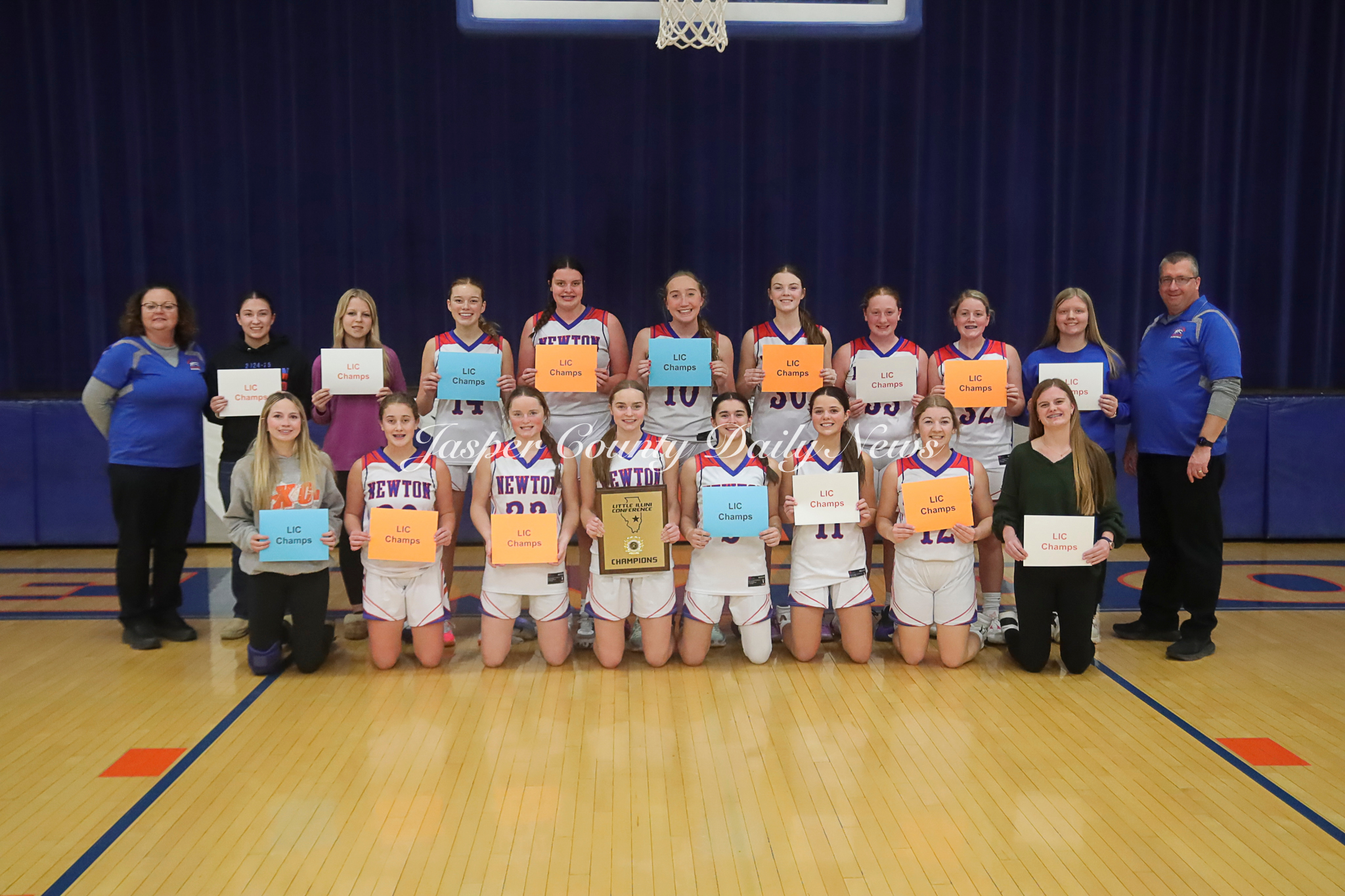 Newton Lady Eagles Soar to Conference Co-Championship with Victory Over ...