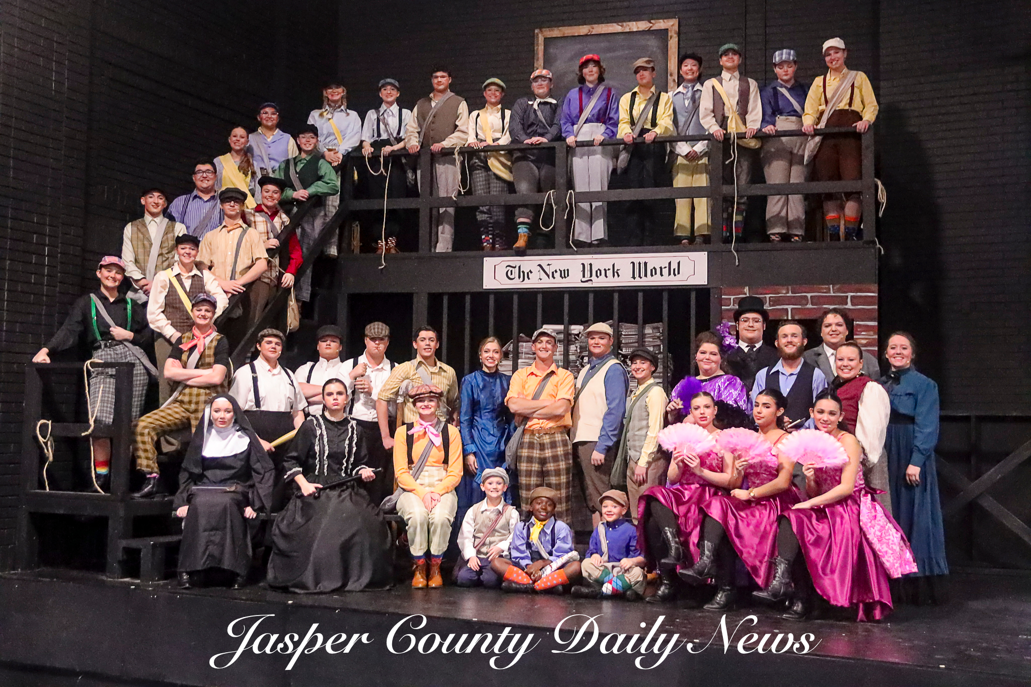 Newsies Cast Photos – Jasper County Daily News