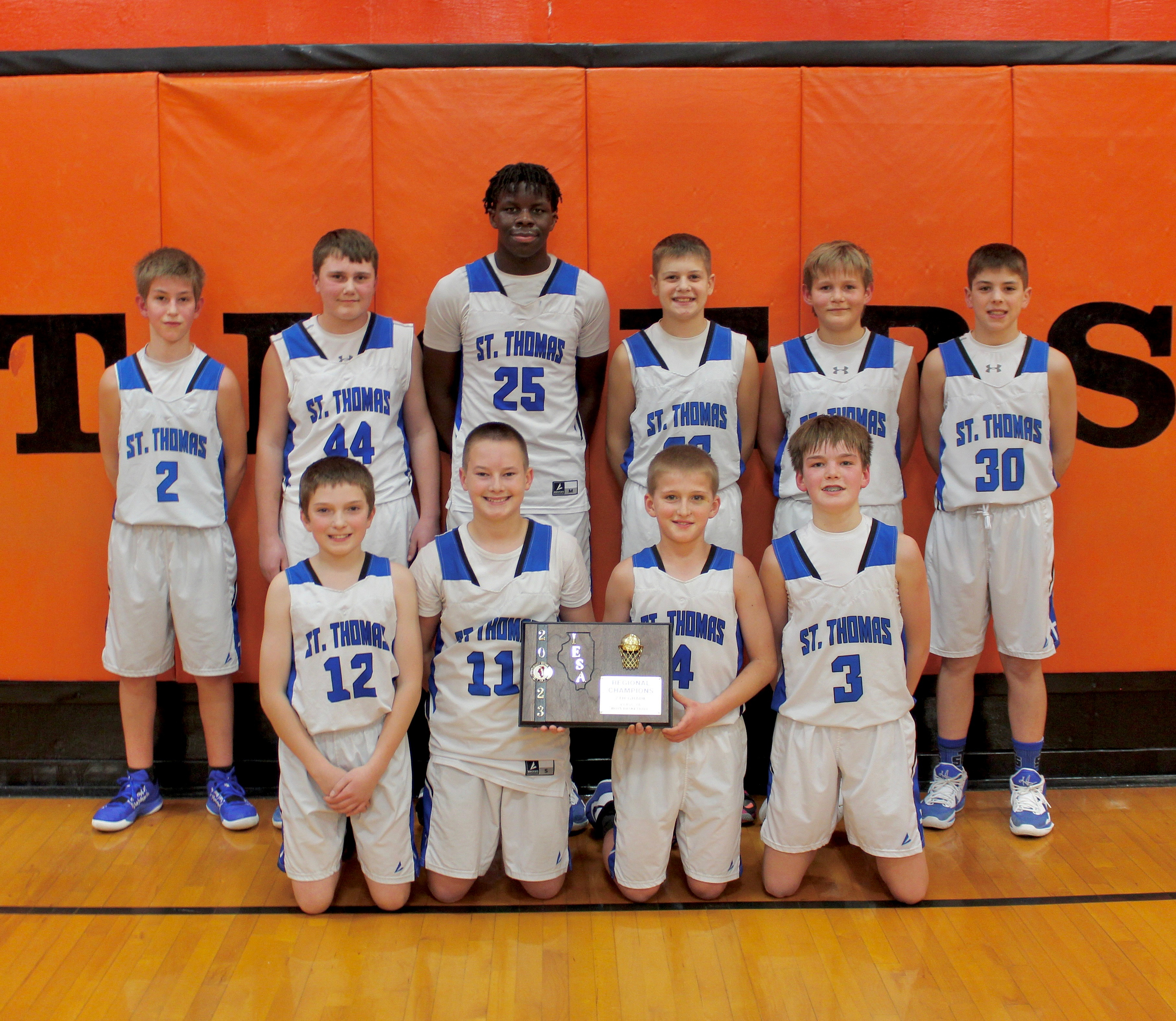 St. Thomas 7th Grade Heads to Sectionals – Jasper County Daily News