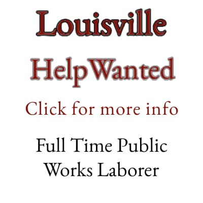 Village of Louisville is Hiring: Full Time Public Works Laborer ...