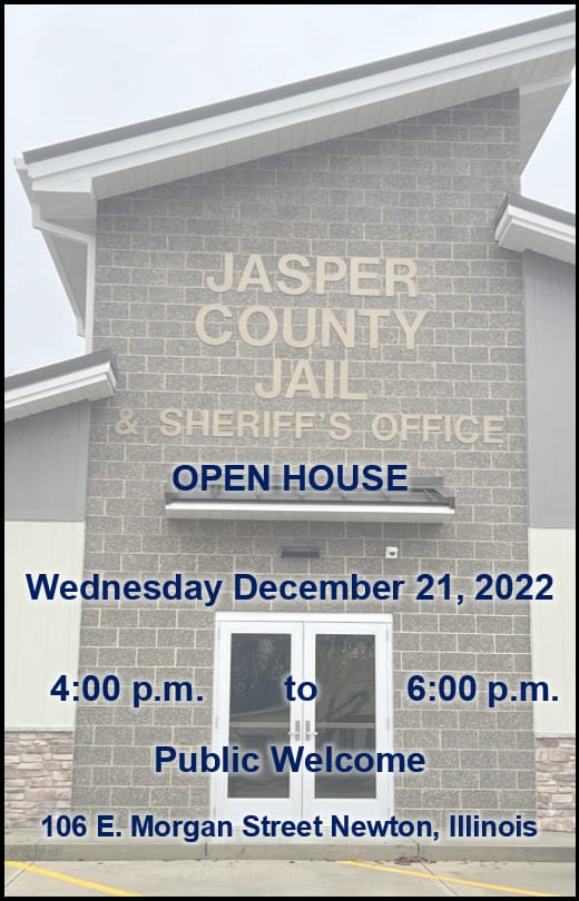 Jasper County Jail Open House – Jasper County Daily News