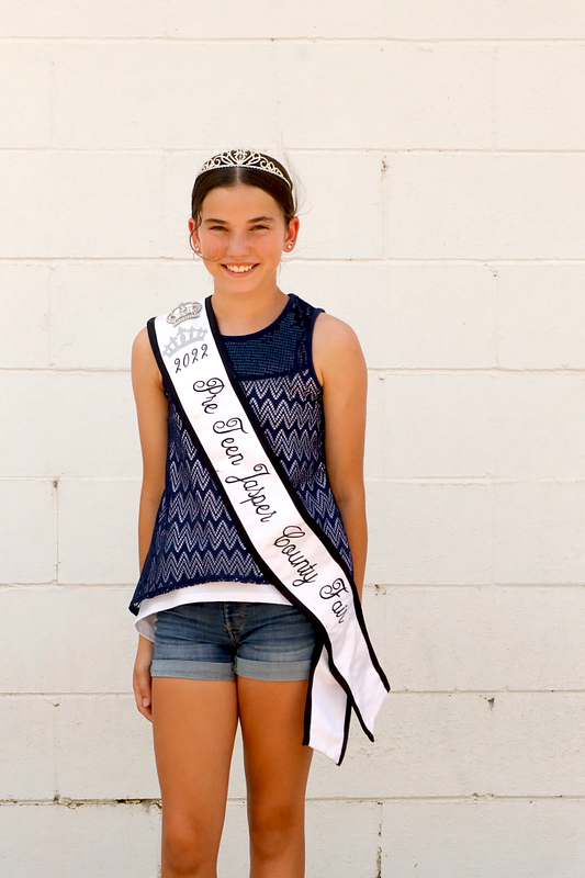Jasper County Fair Queen Pageant: Jr. Miss Contestants and Reigning ...