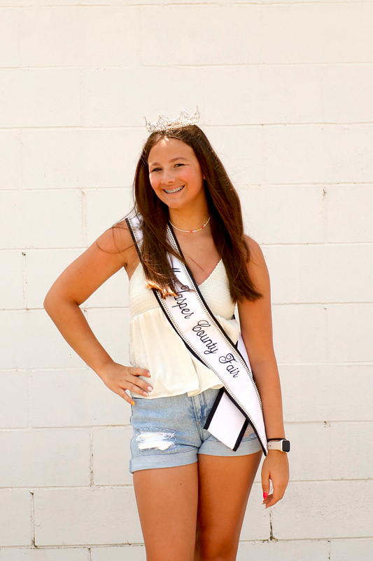 Jasper County Fair Queen Pageant: Jr. Miss Contestants and Reigning ...