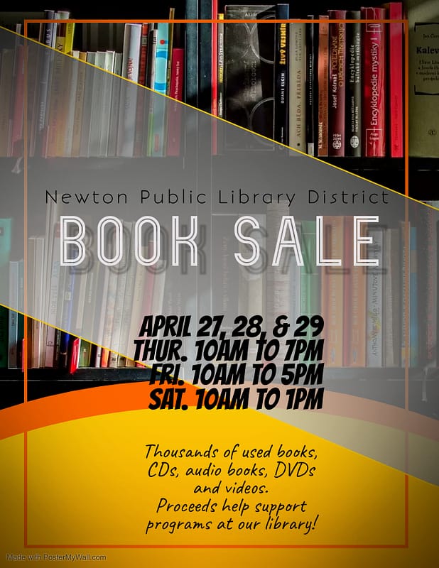 Newton Library Book Sale – Jasper County Daily News