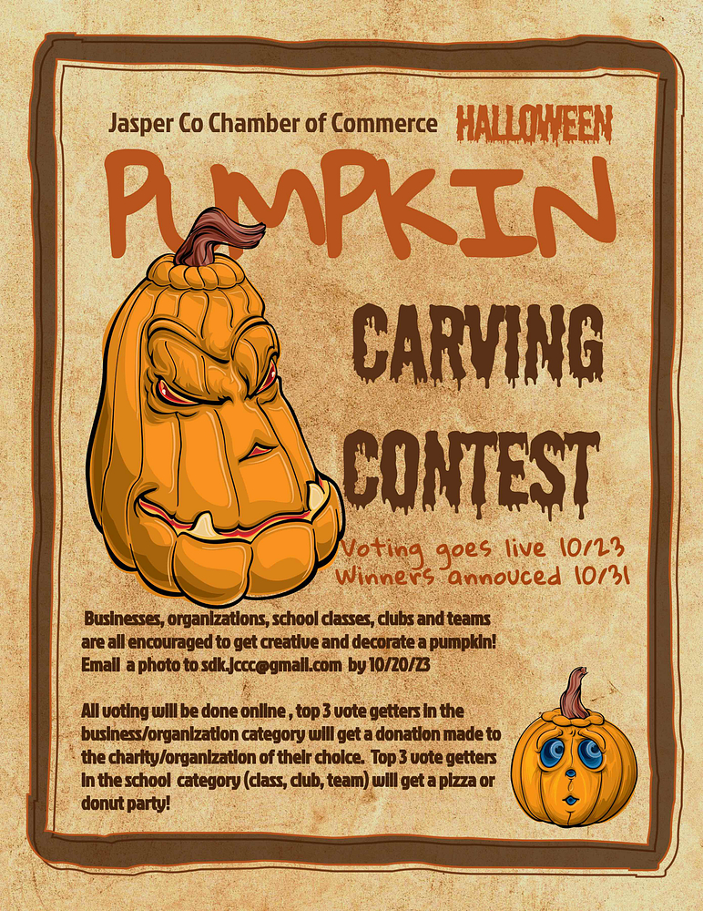 Pumpkin Carving and Decorating Contest – Jasper County Daily News