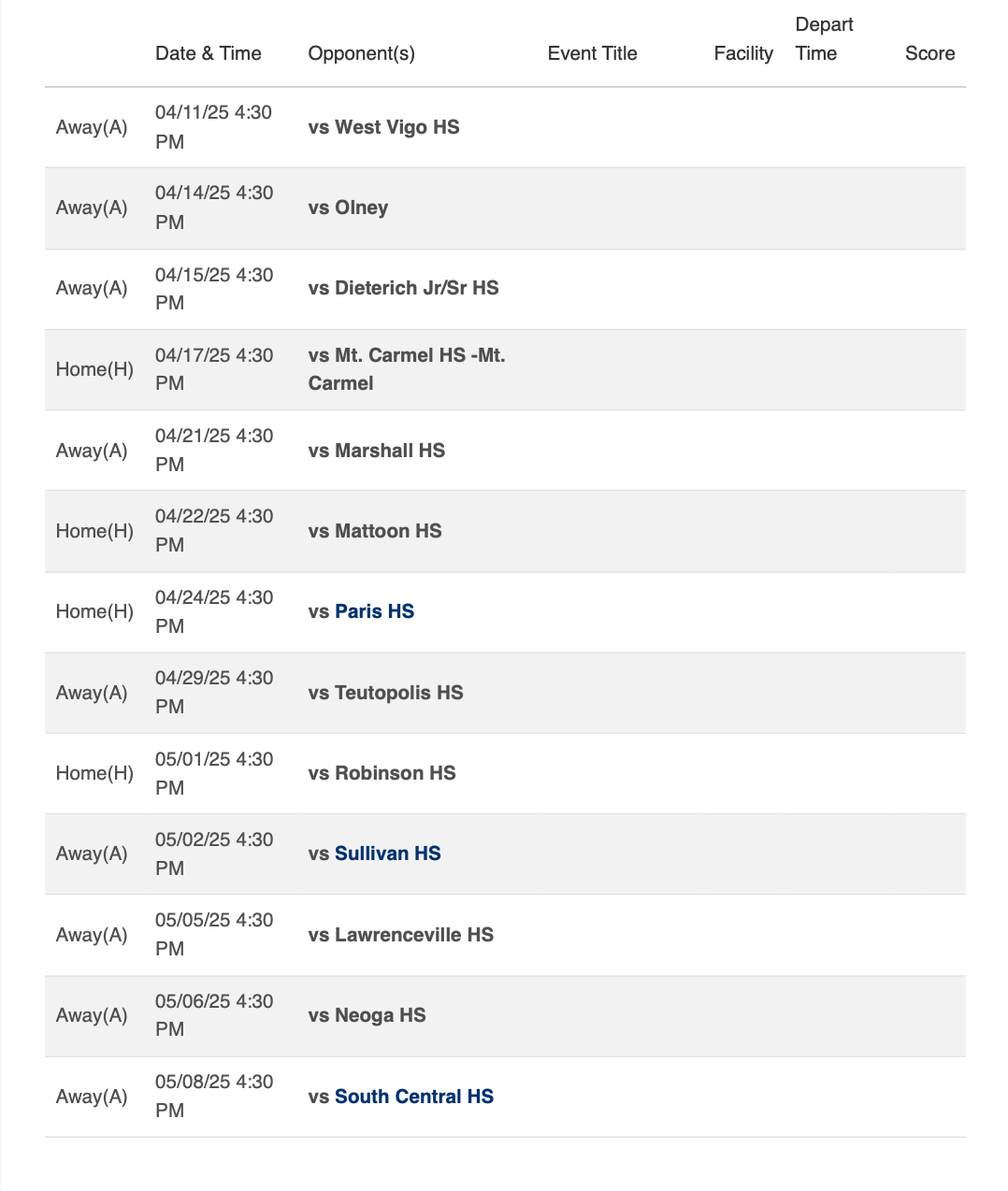 NCHS Varsity Baseball Roster, Schedule, Team, and Individual Photos ...