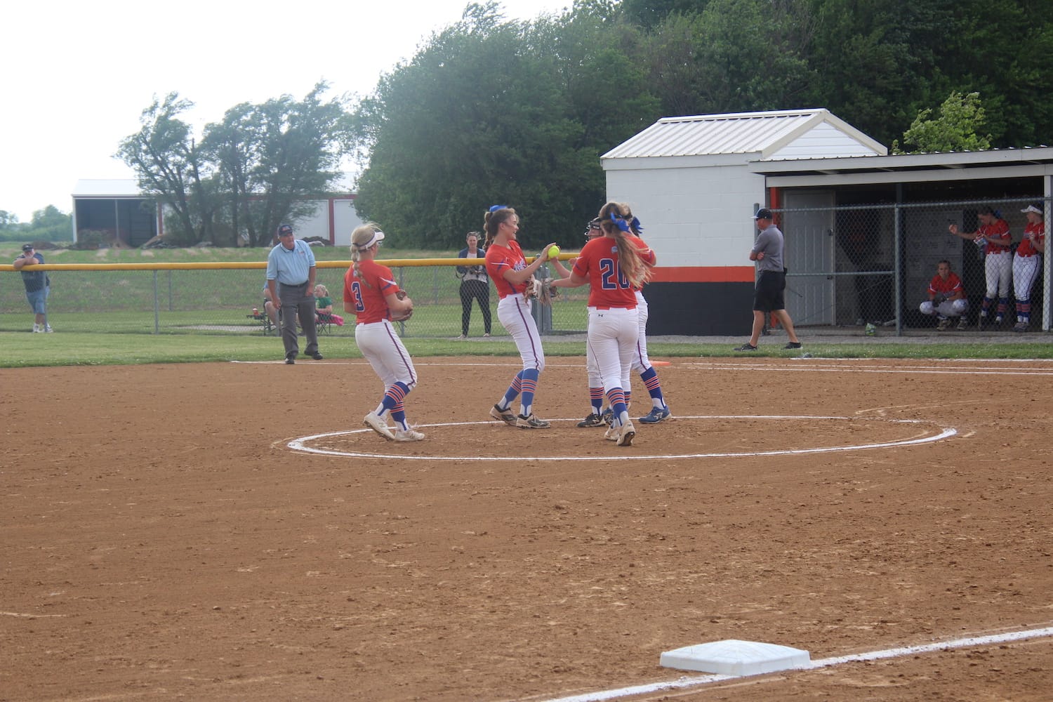 Lady Eagles Fall in Round One of Sectional Play Versus Freeburg Midgets ...