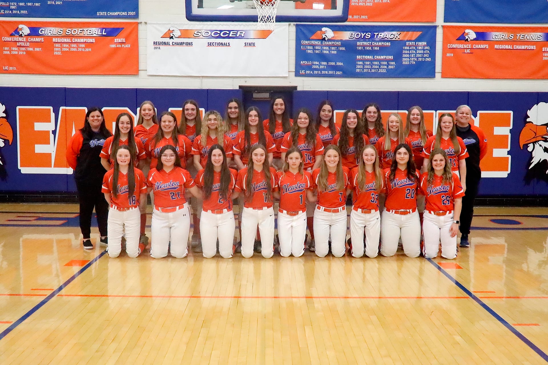 2023 NCHS Softball Team and Individual Photos – Jasper County Daily News