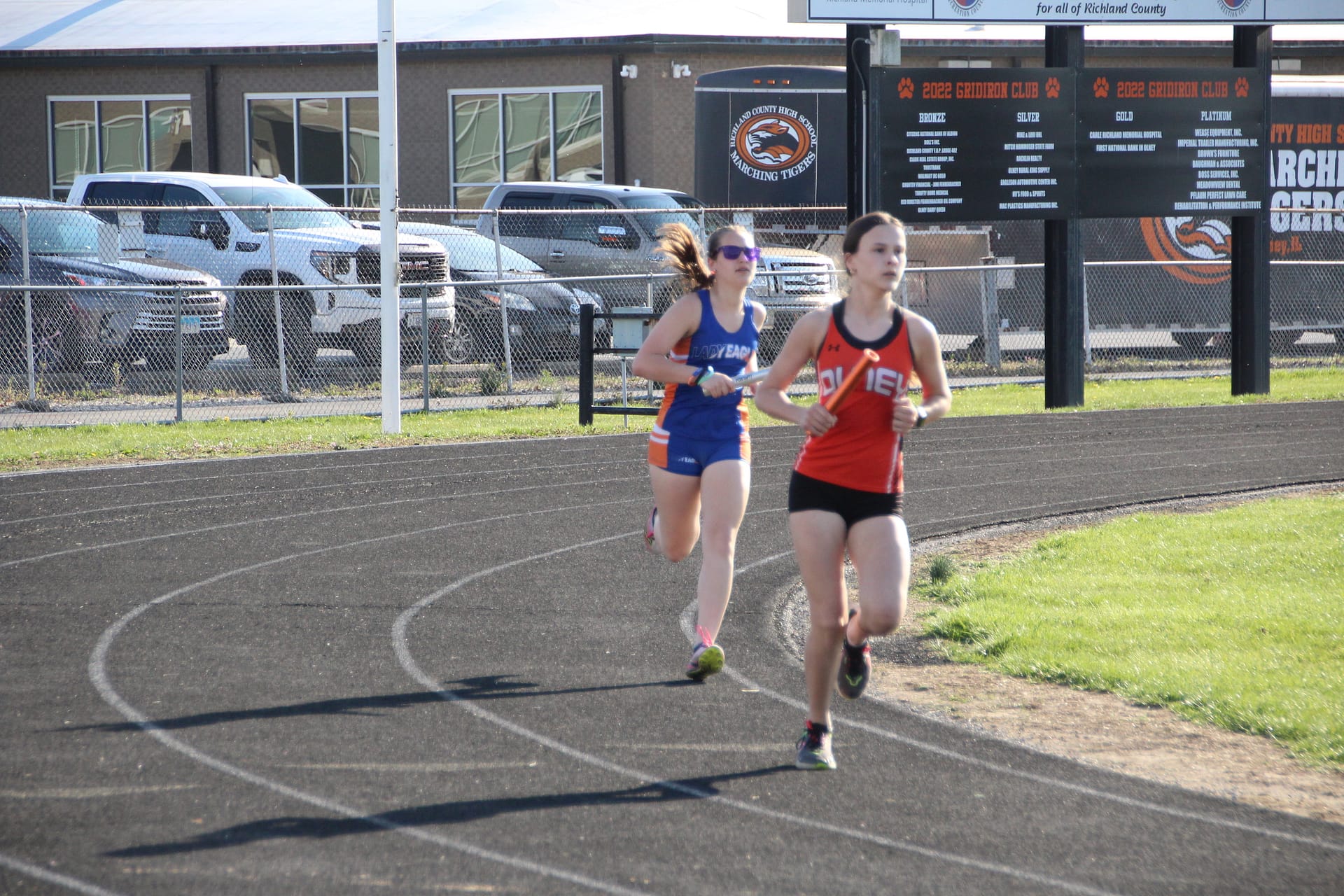 Lady Eagles Win First at Olney Meet – Jasper County Daily News
