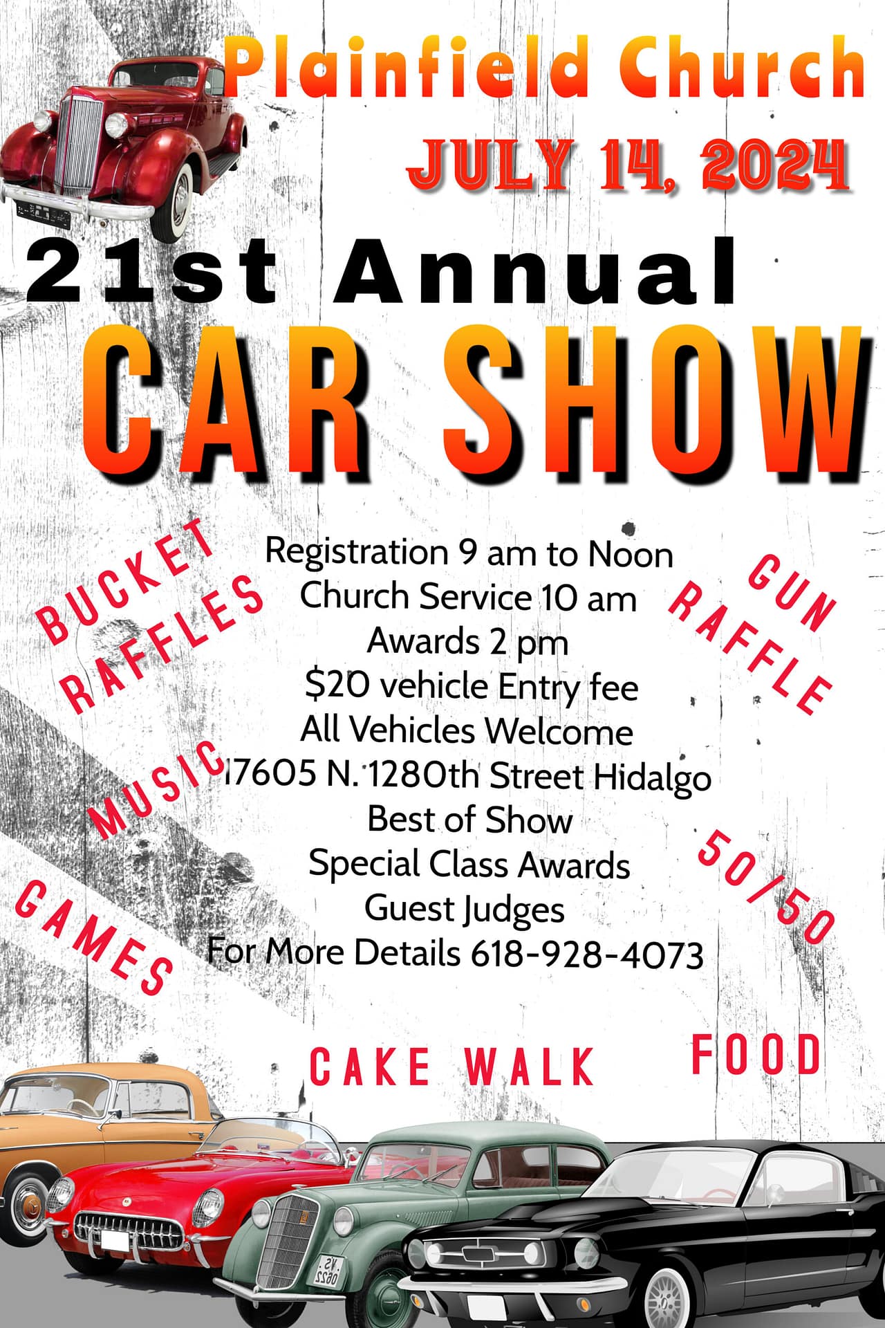 Plainfield Church 21st Annual Car Show – Jasper County Daily News